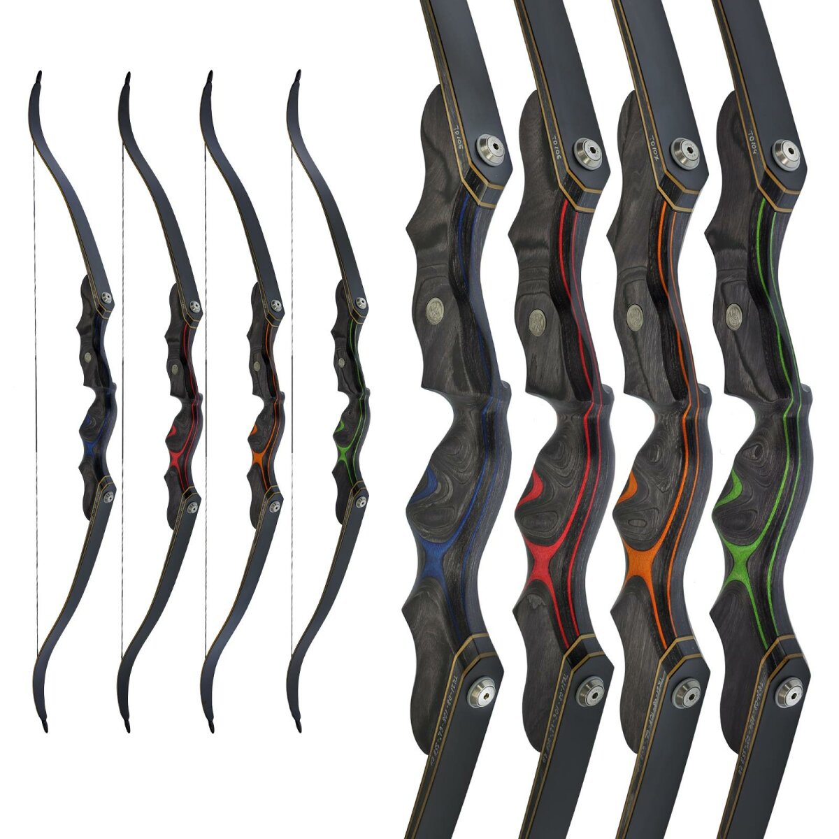 Spiderbows Raven Take Down Recurve Bow - Bogensport Austria