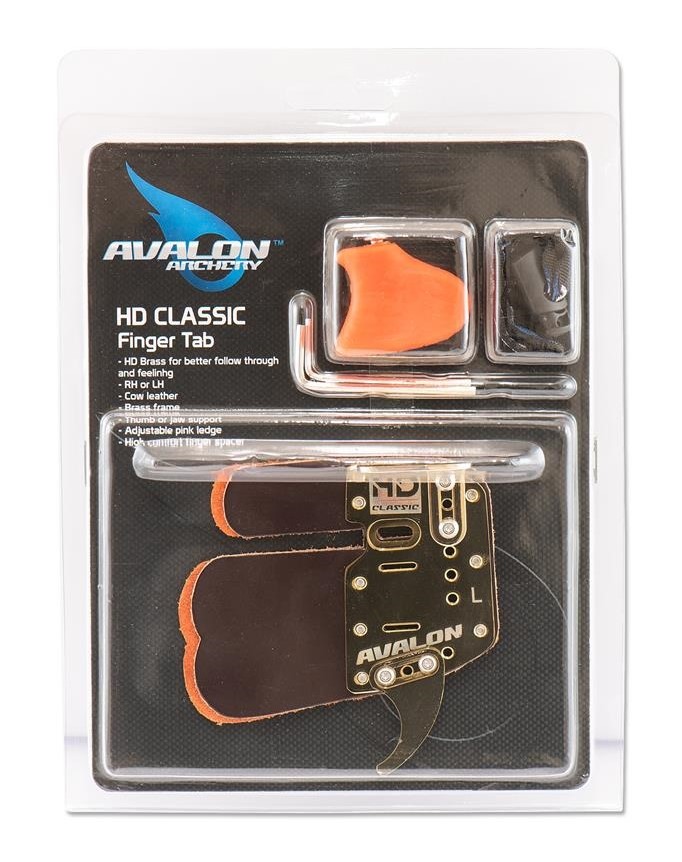 Avalon Olympic Recurve Tab Classic HD Brass Prime Leder | Bogensport ...